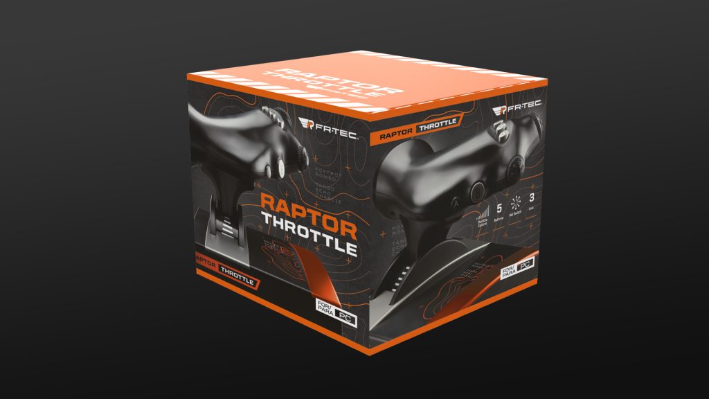 FR-Tec Raptor Mach 1 HOTAS Combo – Motion Gamer