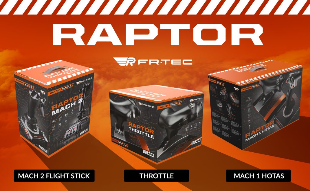 FR-Tec Raptor Mach 1 HOTAS Combo – Motion Gamer